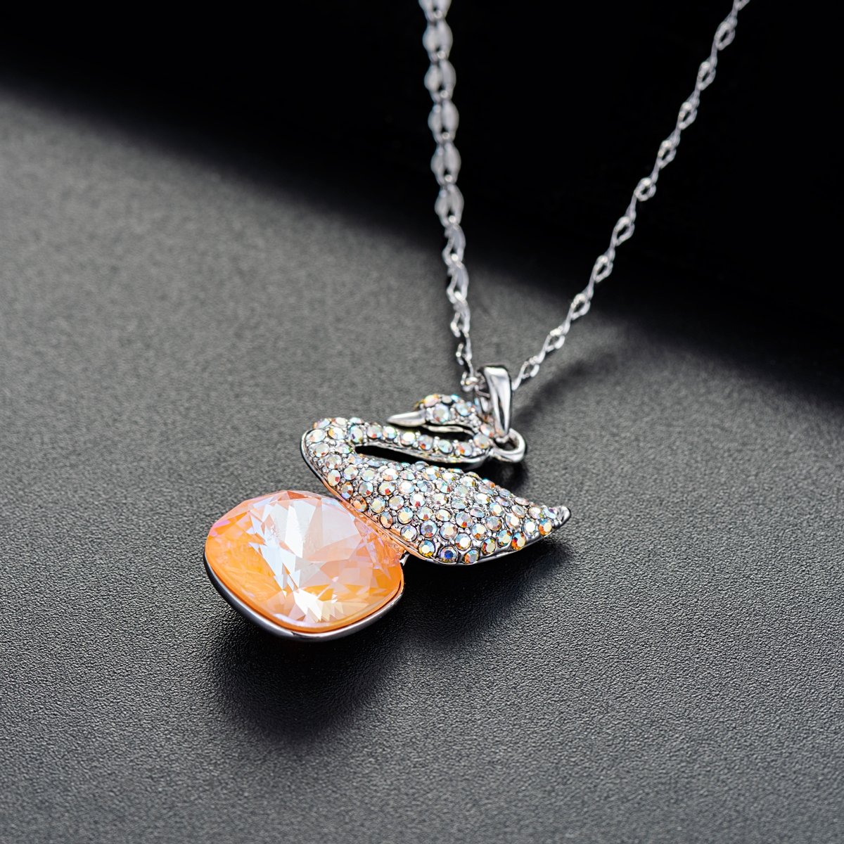 16 Inch Swarovski Element Pendant Necklace at Super Low Price