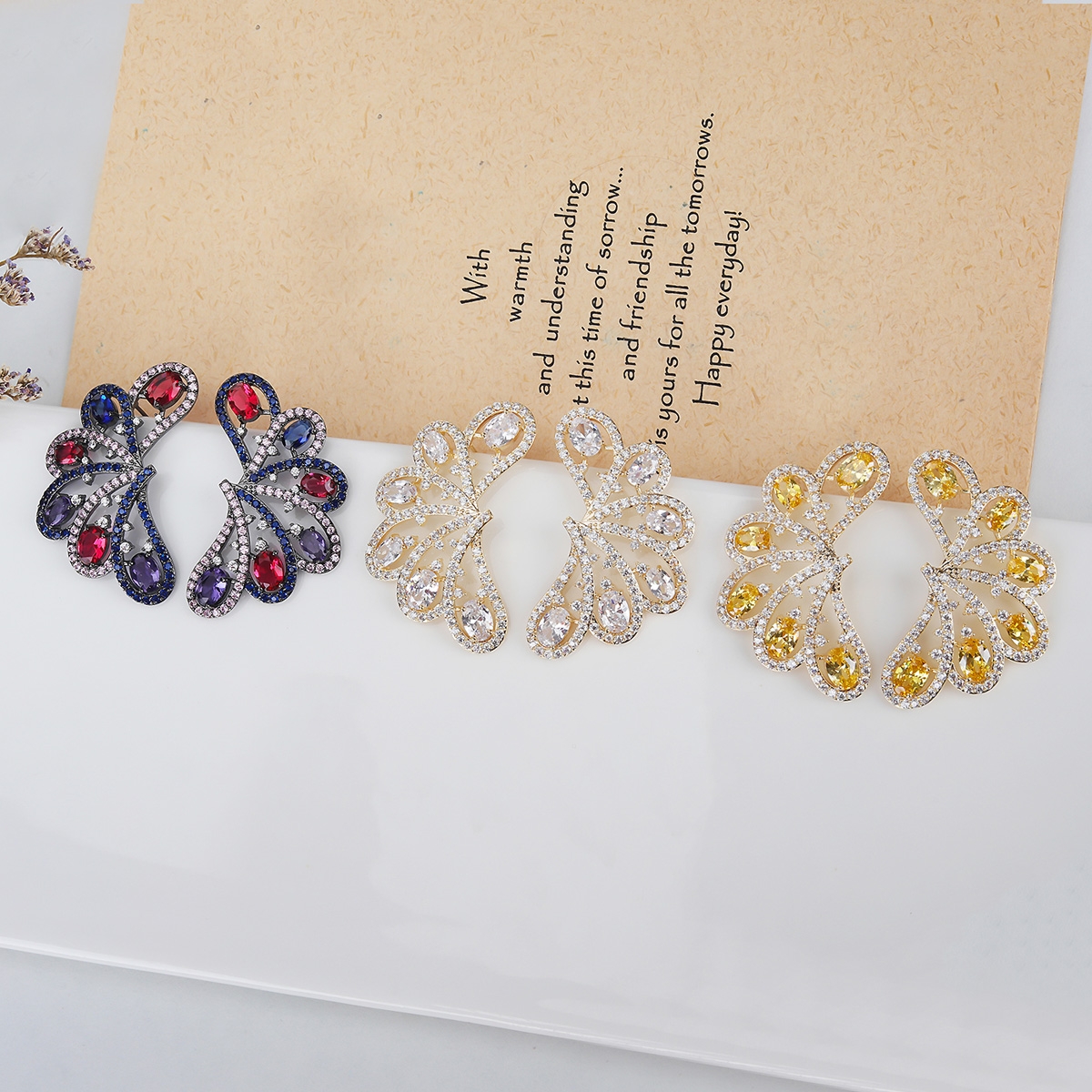 Luxury Big Dangle Earrings with Worldwide Shipping